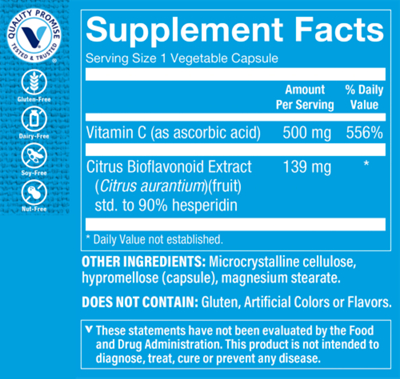 C-500 Complex 500 MG (100 Capsules) at the Vitamin Shoppe